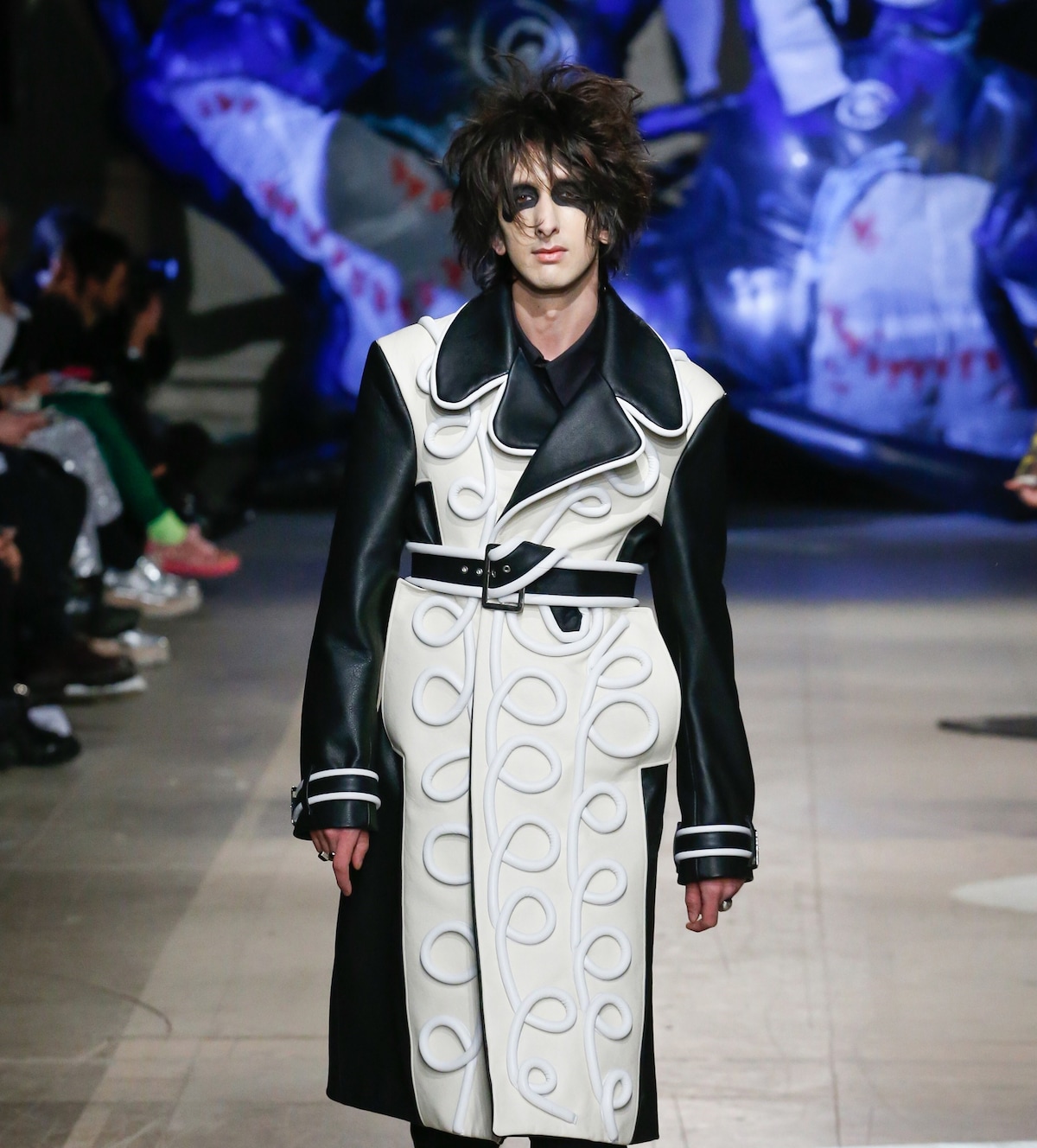 Faris Badwan Models for Charles Jeffrey | AnotherMan